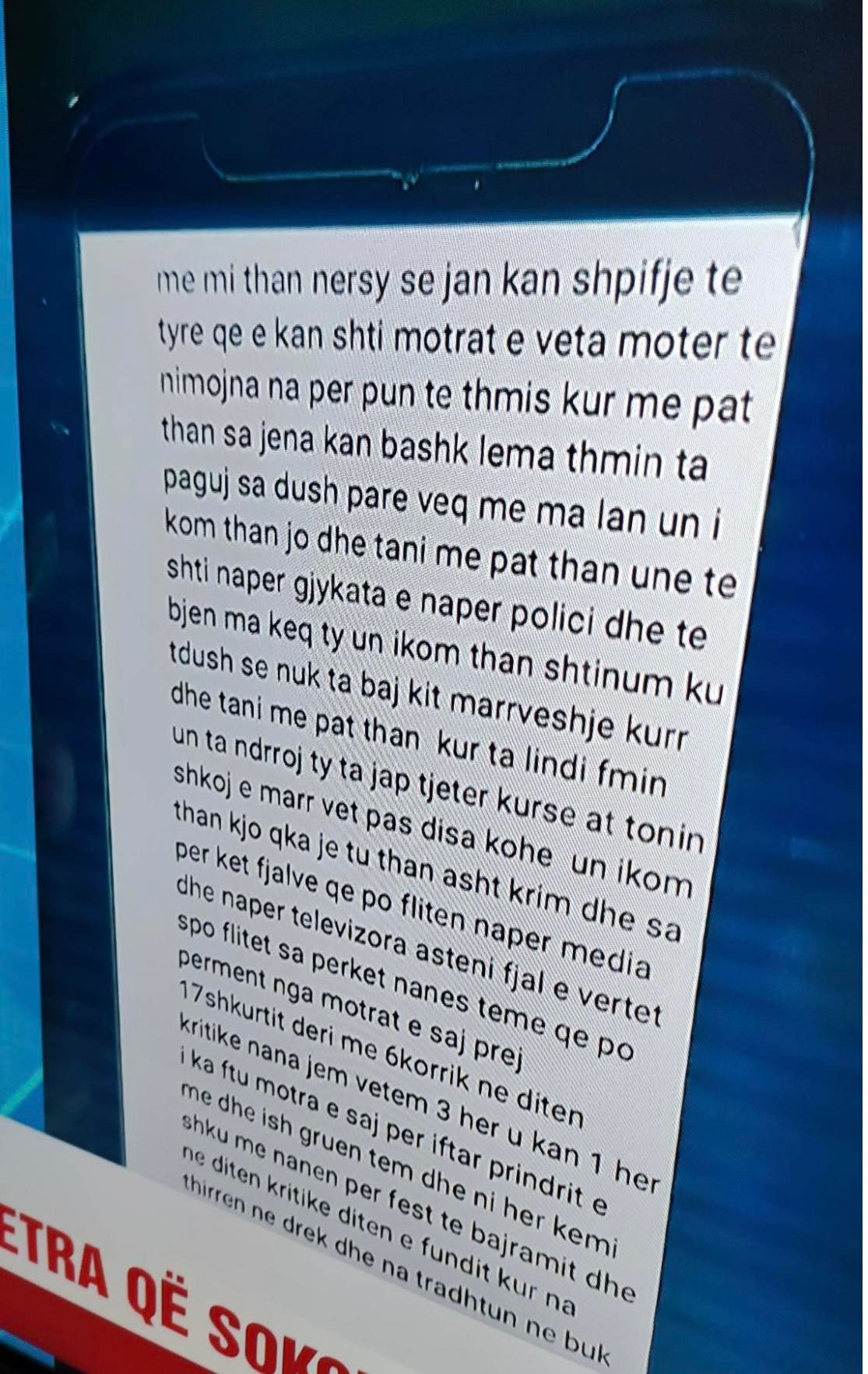 “Lema fëmijën të paguajë sa dush pare, unë i kam thënë jo” – detaje ...